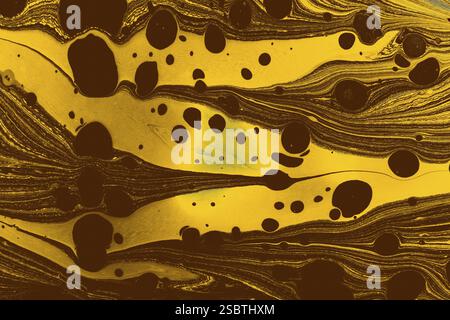 Ebru marble effect pattern design for print Stock Photo - Alamy