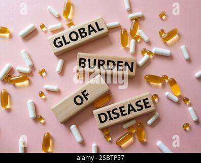 Global Burden of Disease symbol. Concept word Global Burden of Disease ...