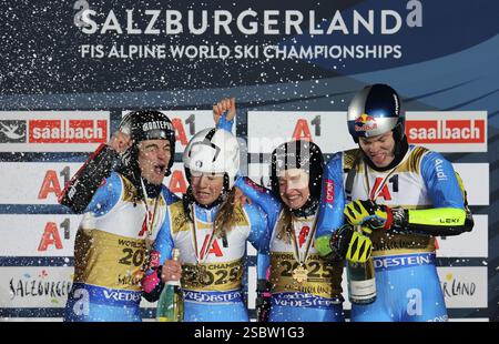 Filippo Della Vite from Italy competes during AUDI FIS Ski World Cup ...