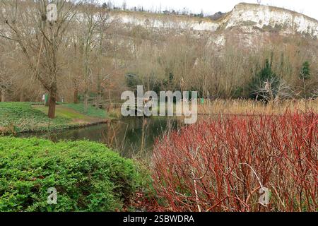 A colourful landscape scene at Bluewater lake Stock Photo - Alamy