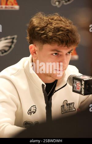 Philadelphia Eagles defensive back Cooper DeJean arrives before the NFL ...