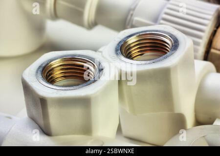 Plumbing fixtures and piping parts Stock Photo - Alamy