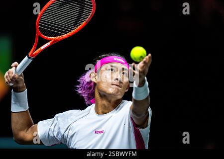 Rotterdam, Netherlands. 04th Feb, 2025. ROTTERDAM, NETHERLANDS - FEBRUARY 4: Mees Röttgering ...