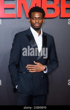 London, UK. 4 February 2025. Daniel Adeosun attending the UK premiere ...