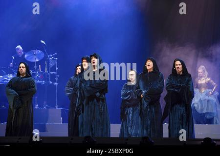 Gregorian live on 25 years Masters of Chant! Tour in the Berlin Uber ...