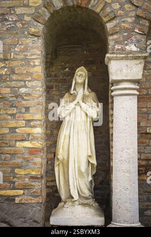 The Blessed Virgin Mary is a central figure in Christianity, revered as ...