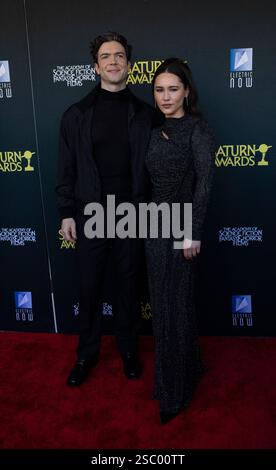 Ethan Peck, Christina Chong attends the 52nd Annual Saturn Awards at ...