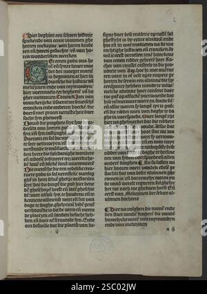 The first page of 'Histoire de la belle Mélusine' (The Story of the ...