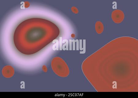 Abstract colorful geometric circle pattern. Geometric modern background ...