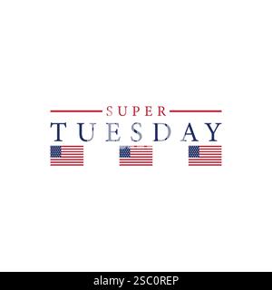 The Real Winners and Losers of Super Tuesday 2025 Stock Vector Image ...