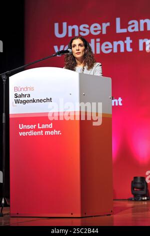Bundestagswahl 2025. Jessica Tatti BSW Bündnis Sahra Wagenknecht ...