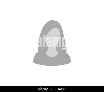 head profile woman avatar character vector illustration design Stock ...