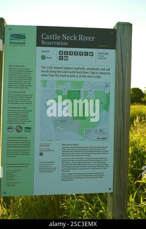 Castle Neck River Reservation in Summer Stock Photo - Alamy