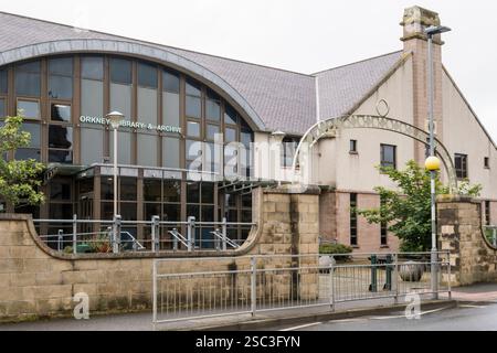 Orkney Library and Archive in Kirkwall, Orkney Islands, Scotland, UK ...