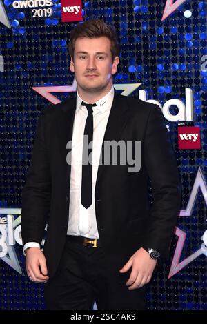 Oli White attends The Global Awards 2019 at the Eventim Hammersmith ...