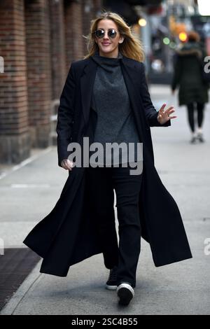 Ellie Goulding arriving to tape an appearance on 'The Late Show with ...