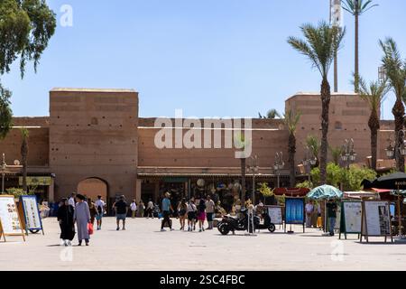 Place des Ferblantiers, located on the edge of the Mellah, Marrakech's ...