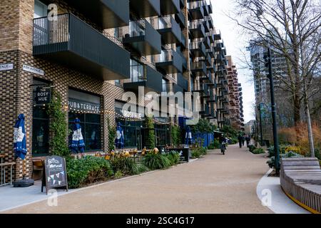 Castle Park area at the newly developed Elephant and Castle in South ...