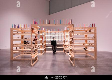 Artwork by Meschac Gaba titled, Art and Religion Room from Museum of ...