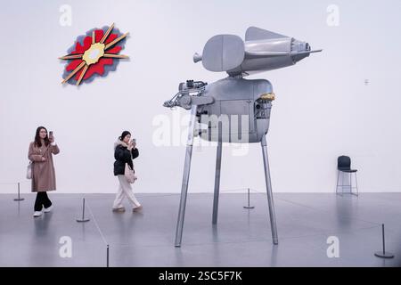 'Machine No. 6' by Shinkichi Tajiri, 1967 on display at The Tate Modern ...