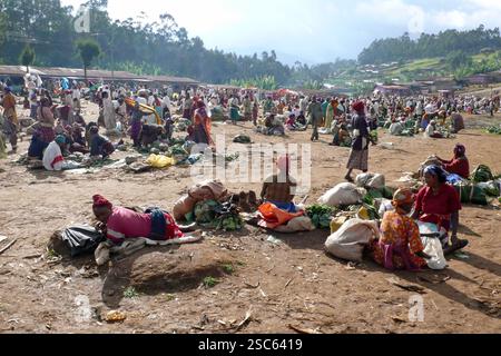 Market In Dorze Community Of Chencha (Ethiopia Stock Photo - Alamy