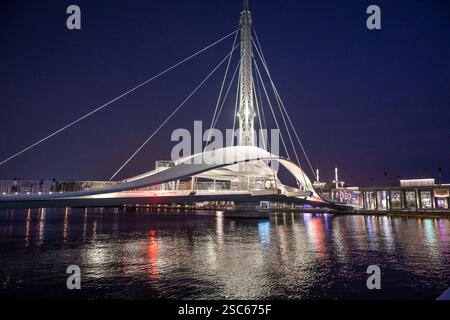 Great Harbor Bridge, Yancheng district, Hafen, Kaohsiung, Taiwan ...
