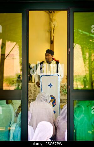 St. Maryam Dearit Church. Cool. Eritrea Stock Photo - Alamy