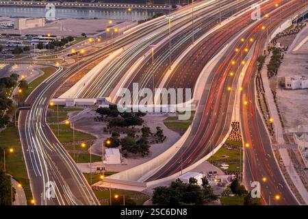 Lusail Expressway - Lusail Skyline Qatar Stock Photo - Alamy