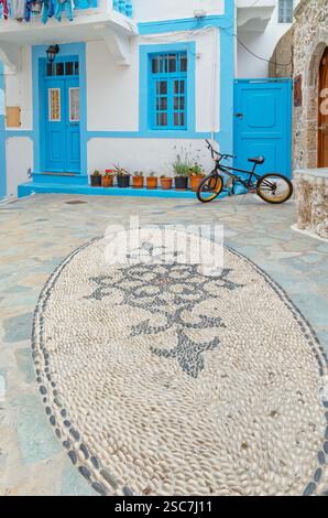 Old town, Mandraki, Nisyros Island, Dodecanese Islands, Greek Islands ...