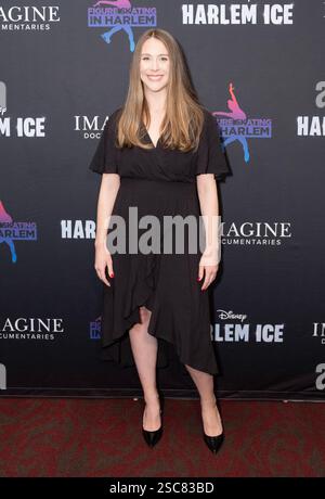 Laura Hushion attends Figure Skating in Harlem's private preview and ...