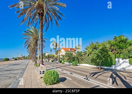 Seafront of Sitges,a beautiful town near Barcelona.Spain Stock Photo ...