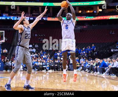 Butler forward Patrick McCaffery (22) shoots the ball over St. John's ...