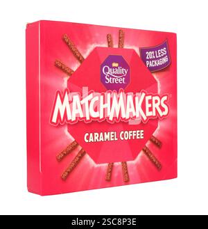 Matchmakers caramel coffee flavoured milk chocolate sticks in a 120g ...