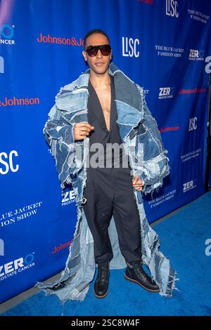 Louis Finley attends the Blue Jacket Fashion Show first annual Blue ...