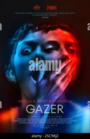 GAZER, US poster, Ariella Mastroianni, 2024. © Metrograph Pictures ...