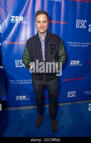 Actor Dominic Fumusa attends the Blue Jacket Fashion Show during NYFW ...
