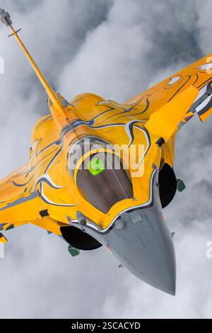The Dassault Rafale, used by the French Air Force, is a twin-engine ...