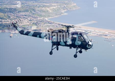 The Wasp UAV captured in flight. This versatile drone is designed for ...