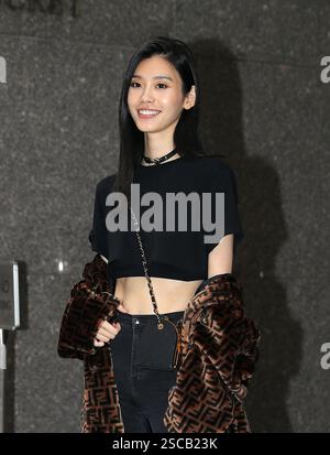 Model Ming Xi goes for Voctoria's Secret fittings on on November 02 ...