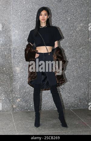 Model Ming Xi goes for Voctoria's Secret fittings on on November 02 ...