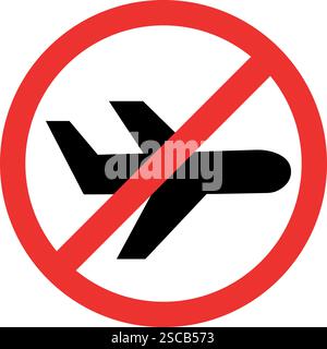 No trolley case allowed sign. Forbidden signs and symbols Stock Vector ...