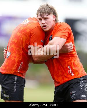 Ethan Bester of the Hollywoodbets during the Hollywoodbets Sharks URC ...