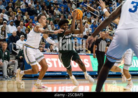 Michigan State guard Jase Richardson (11) in action during the second ...