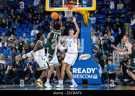 Michigan State guard Jase Richardson (11) celebrates victory over ...