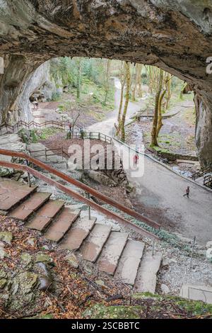 Basque Country, Spain - 25 Jan, 2025: Zugarramurdi Caves in Navarra ...