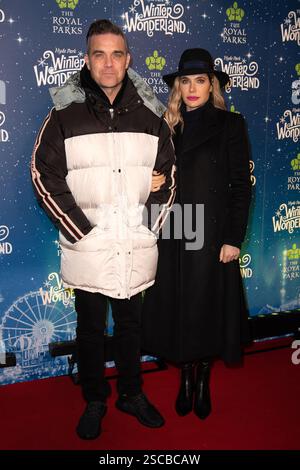 Robbie Williams and Ayda Field attends "Tinsel Town" World Premiere at ...