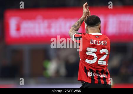 Kyle Walker of Ac Milan gestures during the Serie A match beetween Ac ...