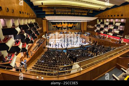 Concert hall during a music festival Stock Photo - Alamy