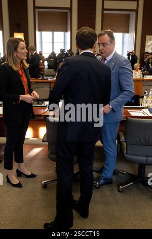 Prime Minister Bart De Wever at the plenary session of the Chamber at ...