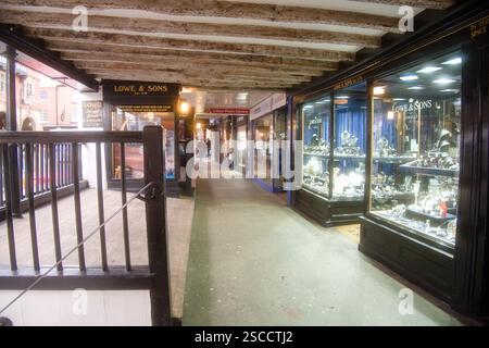 The Rows shopping mall in Chester, UK Stock Photo - Alamy
